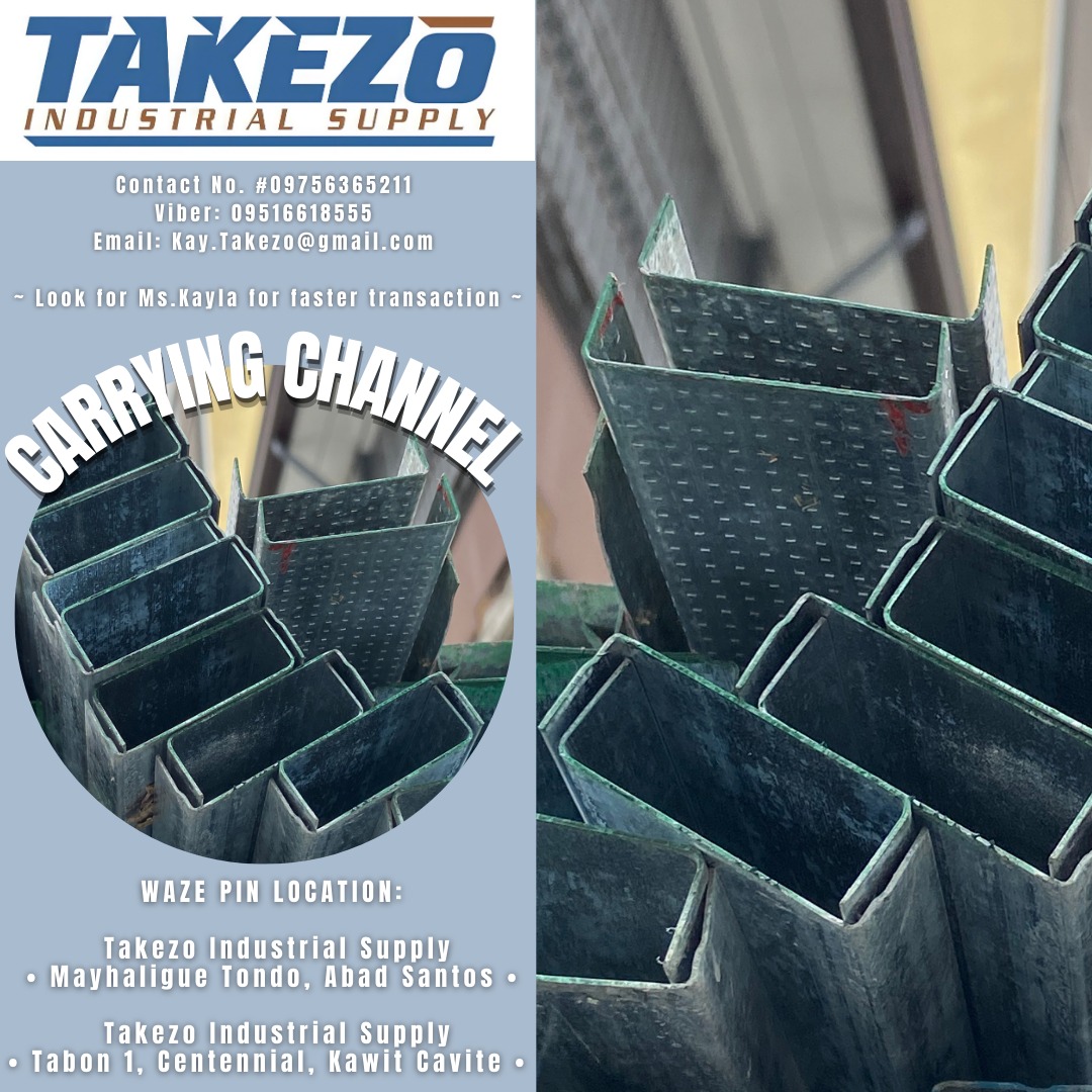 METAL CARRYING CHANNEL, Commercial & Industrial, Construction ...