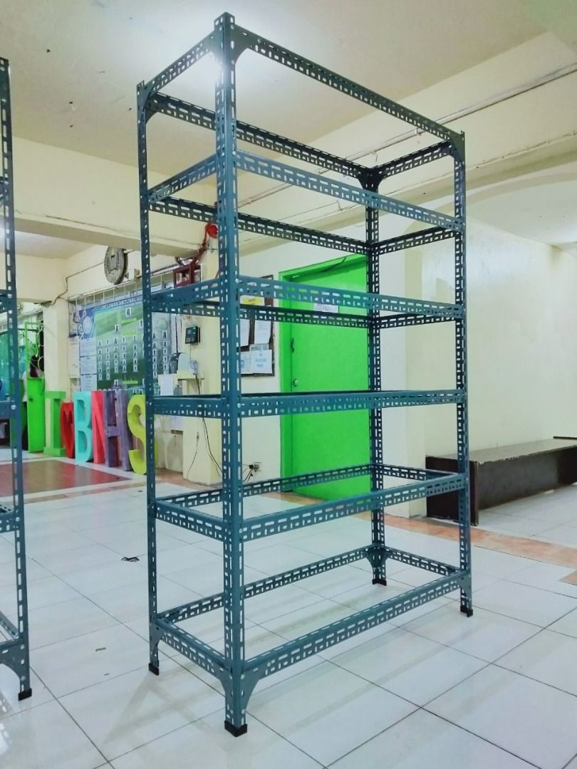 Metal frame powder coated - Slotted Angle Rack, Furniture & Home Living ...