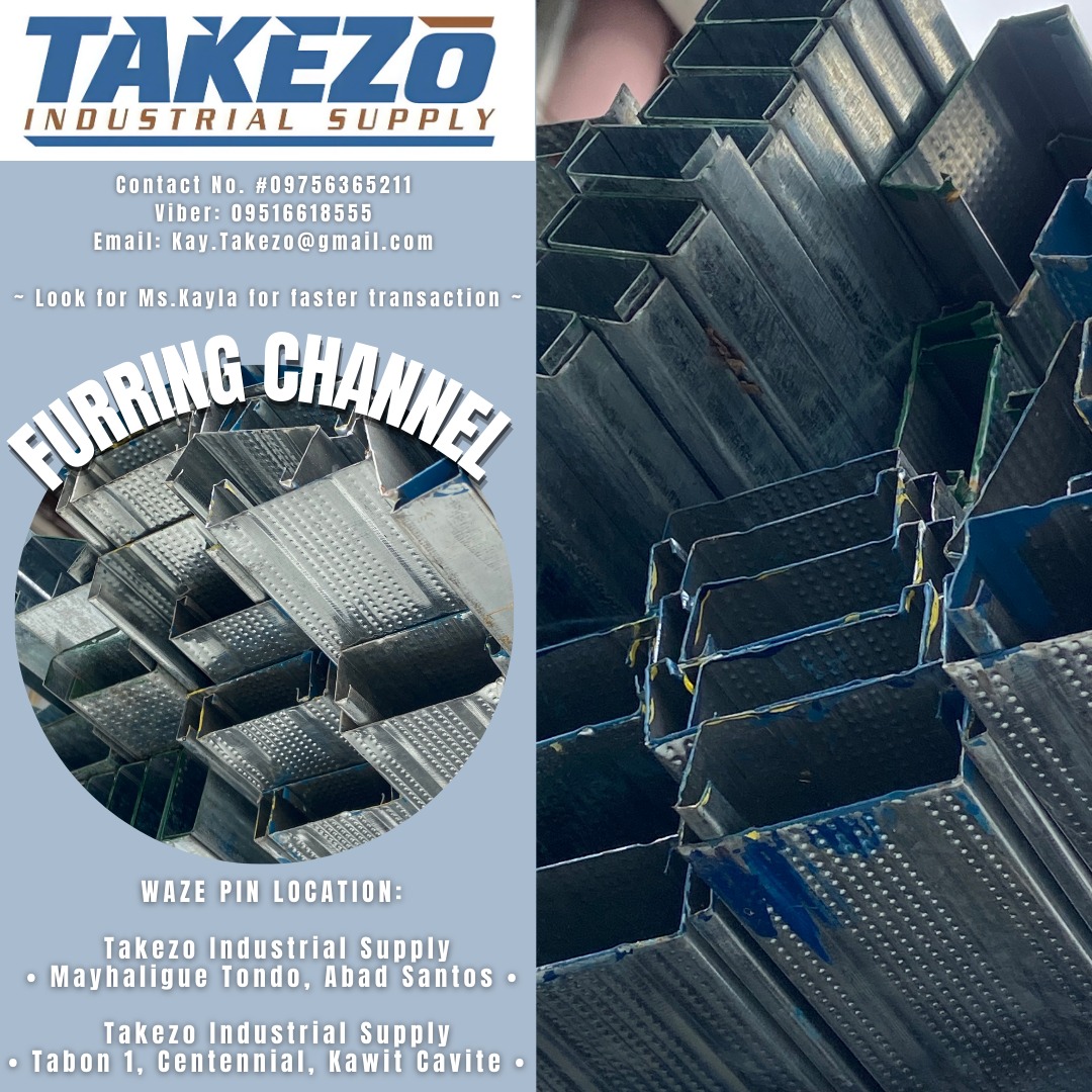 METAL FURRING CHANNEL, Commercial & Industrial, Construction & Building ...
