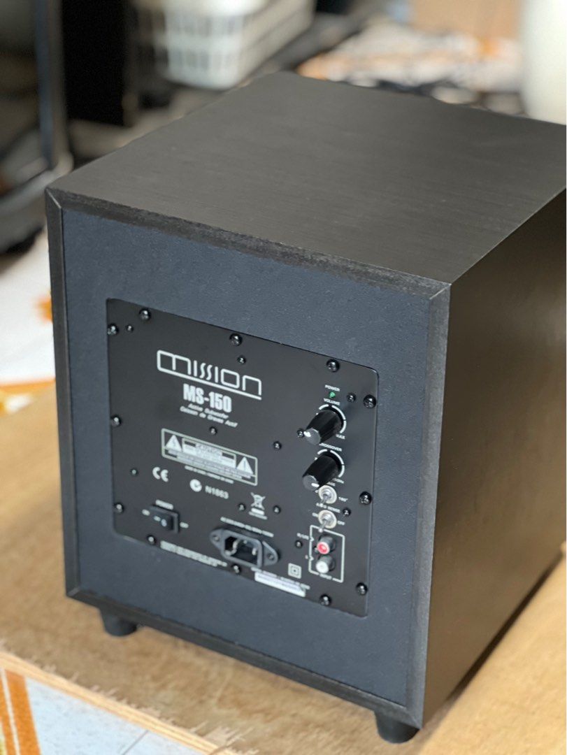 Mission MS150 Subwoofer ( Read description and make an offer), Audio ...