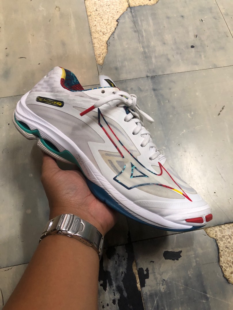 Mizuno Wave Lightning Z7 Mens Volleyball Shoes(28 cm), Men's Fashion ...