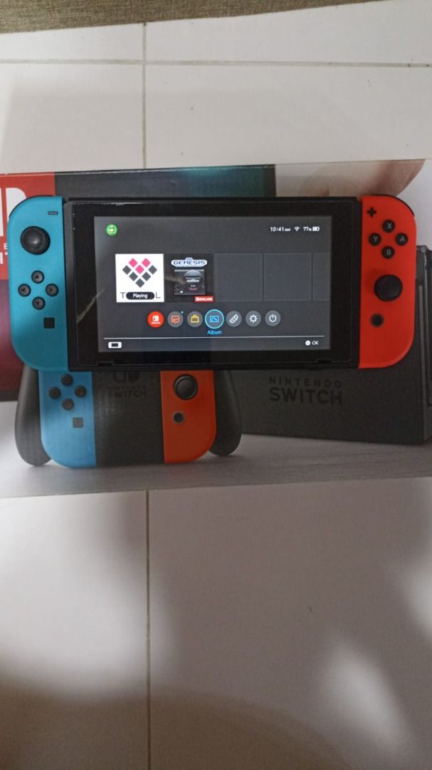 Modded Nintendo Switch full set with box. 64GB, 128GB, 256GB storage ...