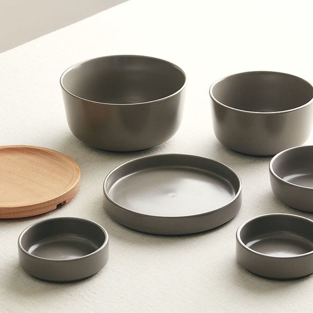 Modori Ceramic Modular Dish Set, Furniture & Home Living, Kitchenware ...