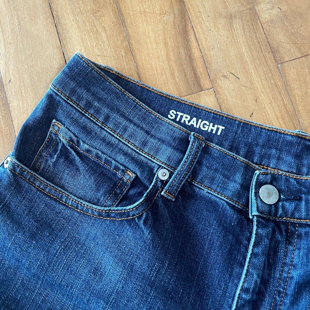 Muji Denim Jeans, Men's Fashion, Bottoms, Jeans on Carousell