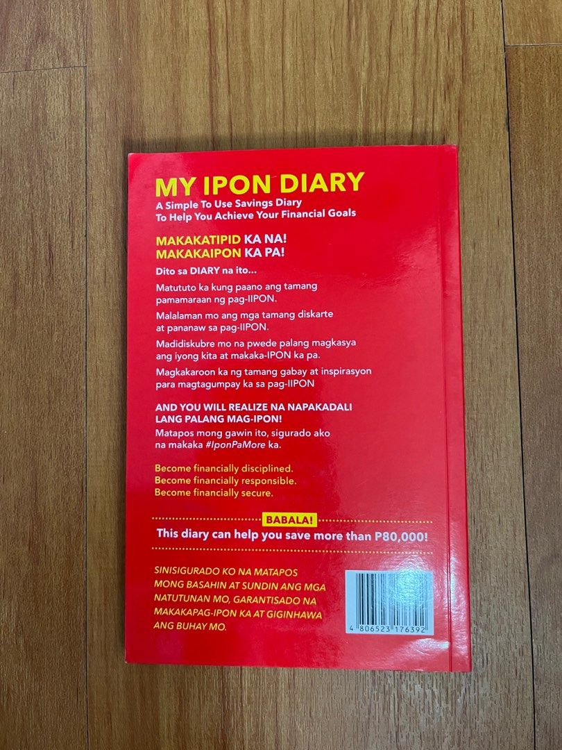 My Ipon Diary by Chinkee Tan book, Hobbies & Toys, Books & Magazines, Assessment Books on Carousell