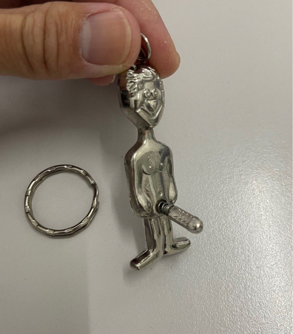 Funny Naked Guy Keychain (Czech Republic), Hobbies & Toys, Stationery ...