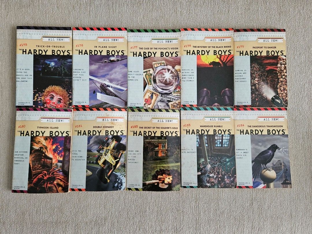 The Hardy Boys series (Children), Hobbies & Toys, Books & Magazines ...
