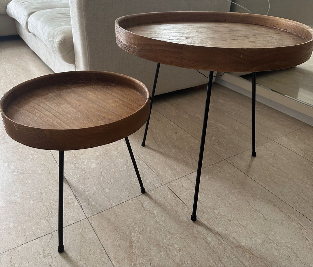 Nested side tables, Furniture & Home Living, Furniture, Tables & Sets ...