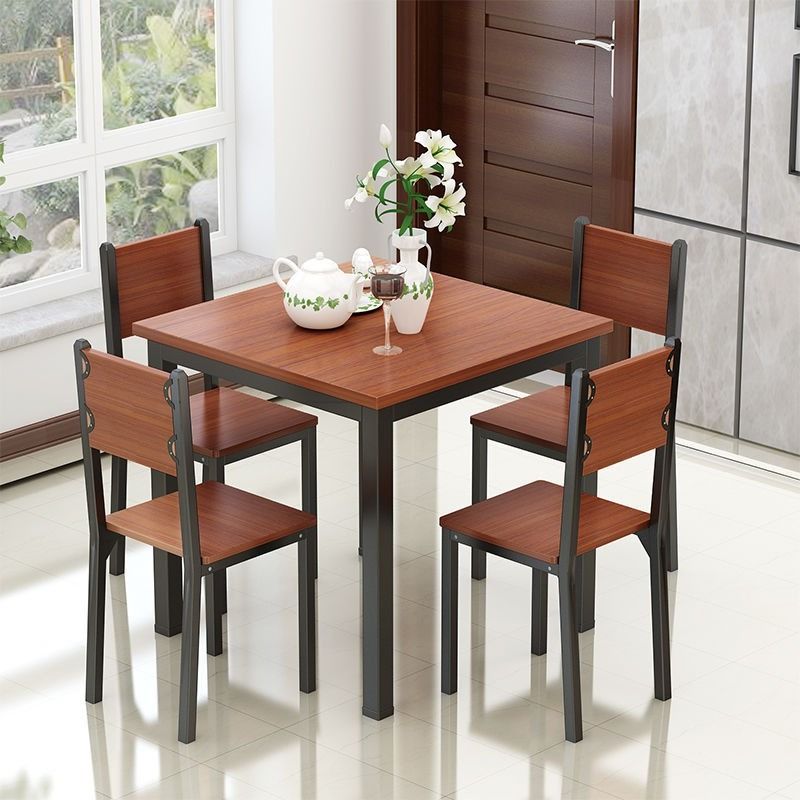 New dining table modern minimalist dining table set small apartment ...