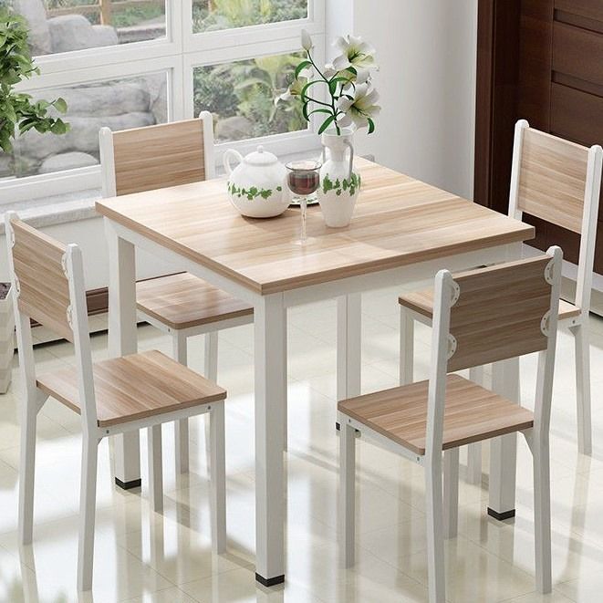 New dining table modern minimalist dining table set small apartment ...