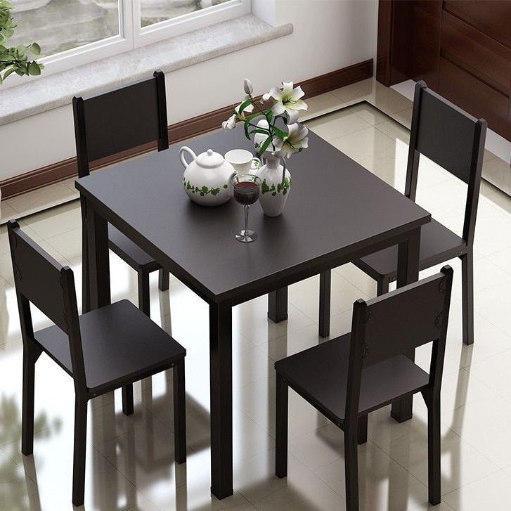 New dining table modern minimalist dining table set small apartment ...