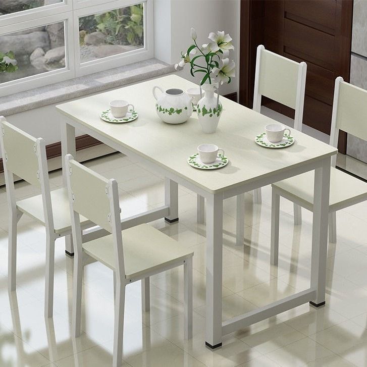 New dining table modern minimalist dining table set small apartment ...