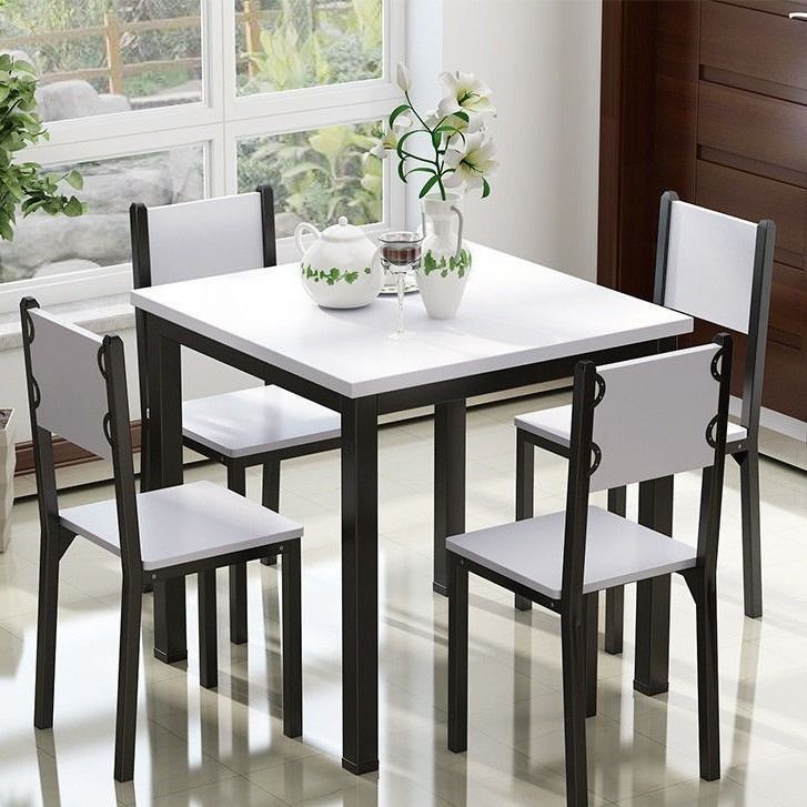 New dining table modern minimalist dining table set small apartment ...
