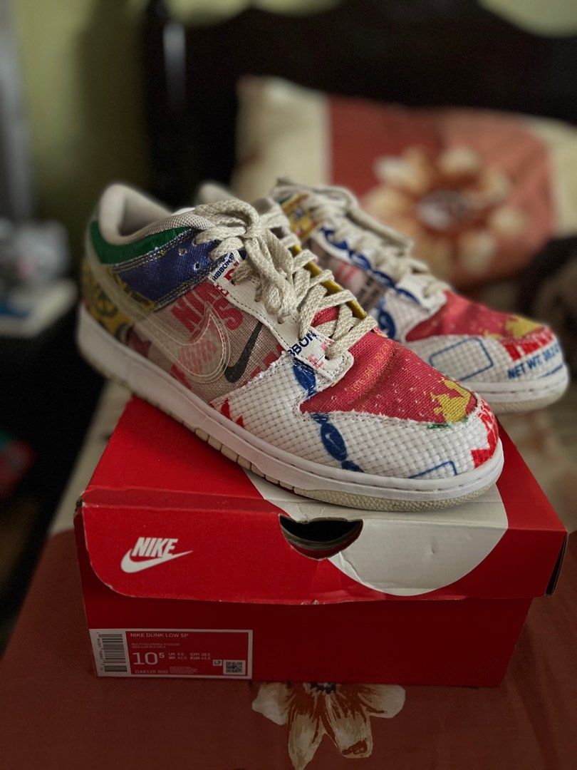 Nike Dunks Low Market, Men's Fashion, Footwear, Sneakers on Carousell