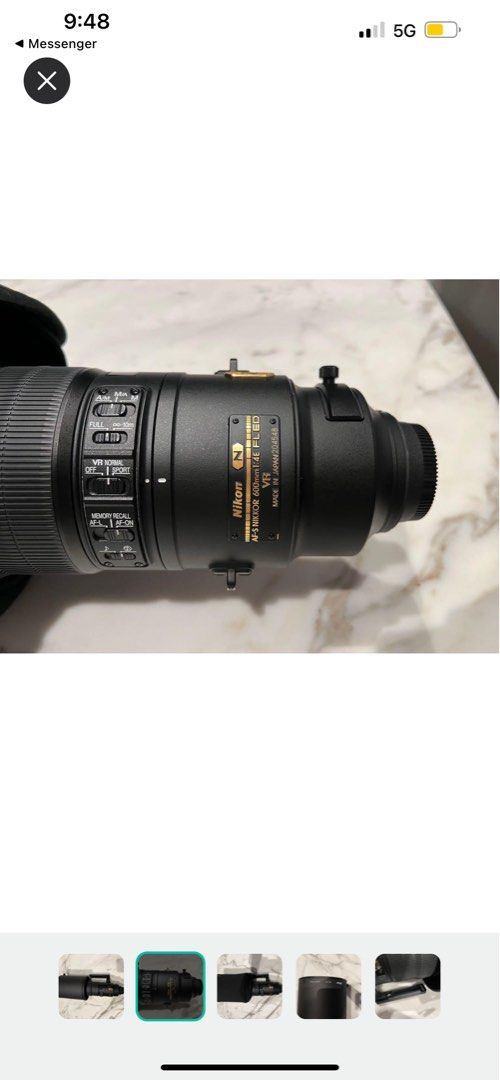 Nikon 600mm F4 FL Len, Photography, Lens & Kits on Carousell