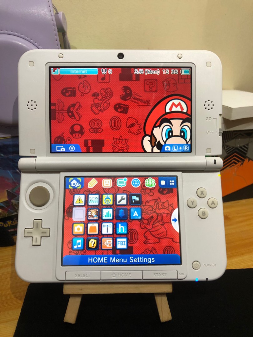 Nintendo 3DS Pearl White, Video Gaming, Video Game Consoles, Nintendo ...