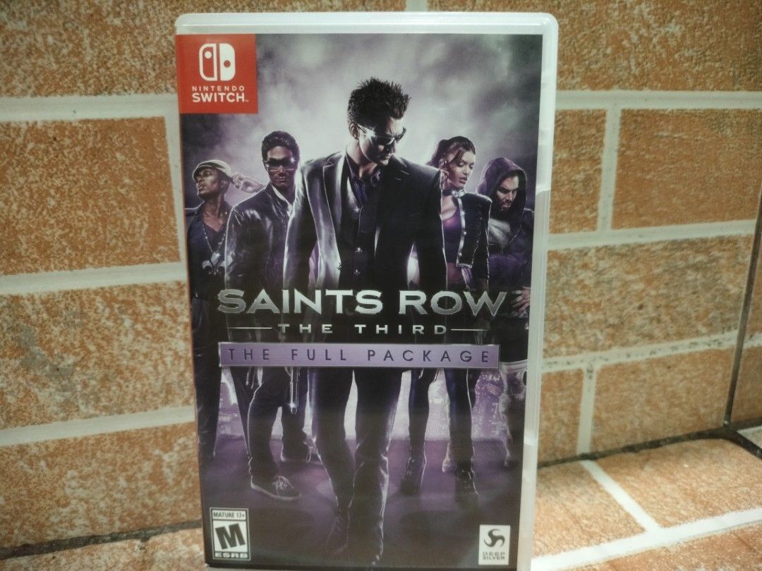 Nintendo switch game Saints row the third, Video Gaming, Video Games ...