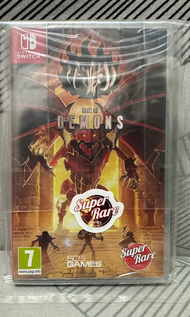 Nintendo Switch Games | Book of Demons | Brandnew and sealed, Video ...