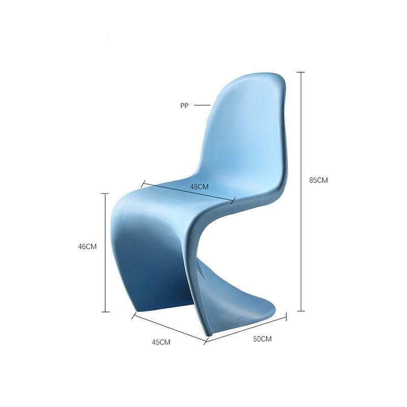 Nordic Chair S Shape Design Designer Stool Bar Visitor Living Room ...