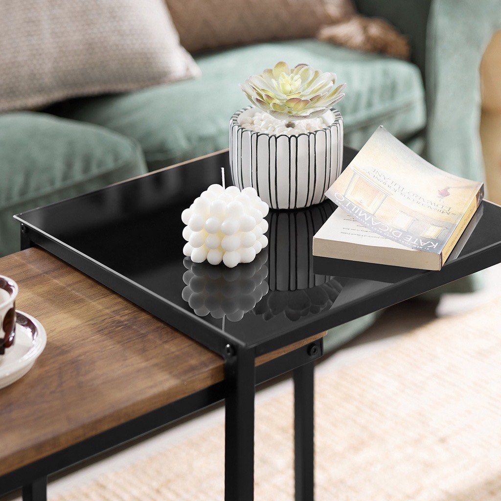 Nordic style nesting coffee/side table set, Furniture & Home Living ...