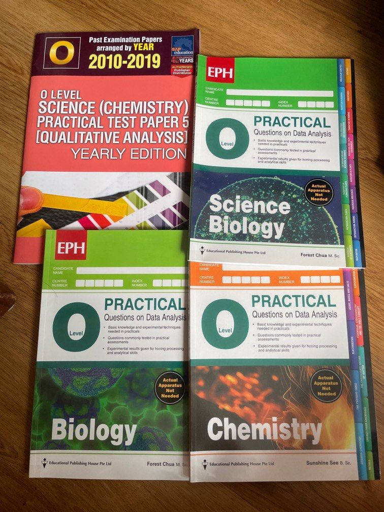 O Level TYS science biology chemistry physics practical, Hobbies & Toys ...