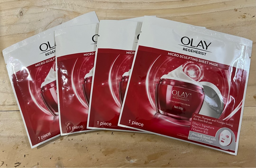 Olay Regenerist Sheet Masks - 4pcs on Carousell