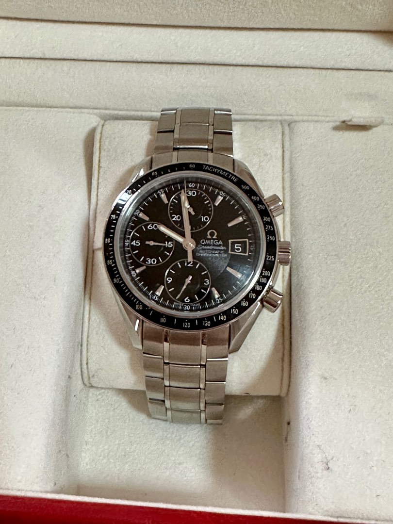 Omega Speedmaster Chronograph 40 mm Watch, Luxury, Watches on Carousell