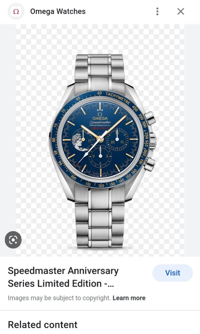 Omega Speedmaster Moonwatch Apollo 17 45th Anniversary 1972 Limited ...