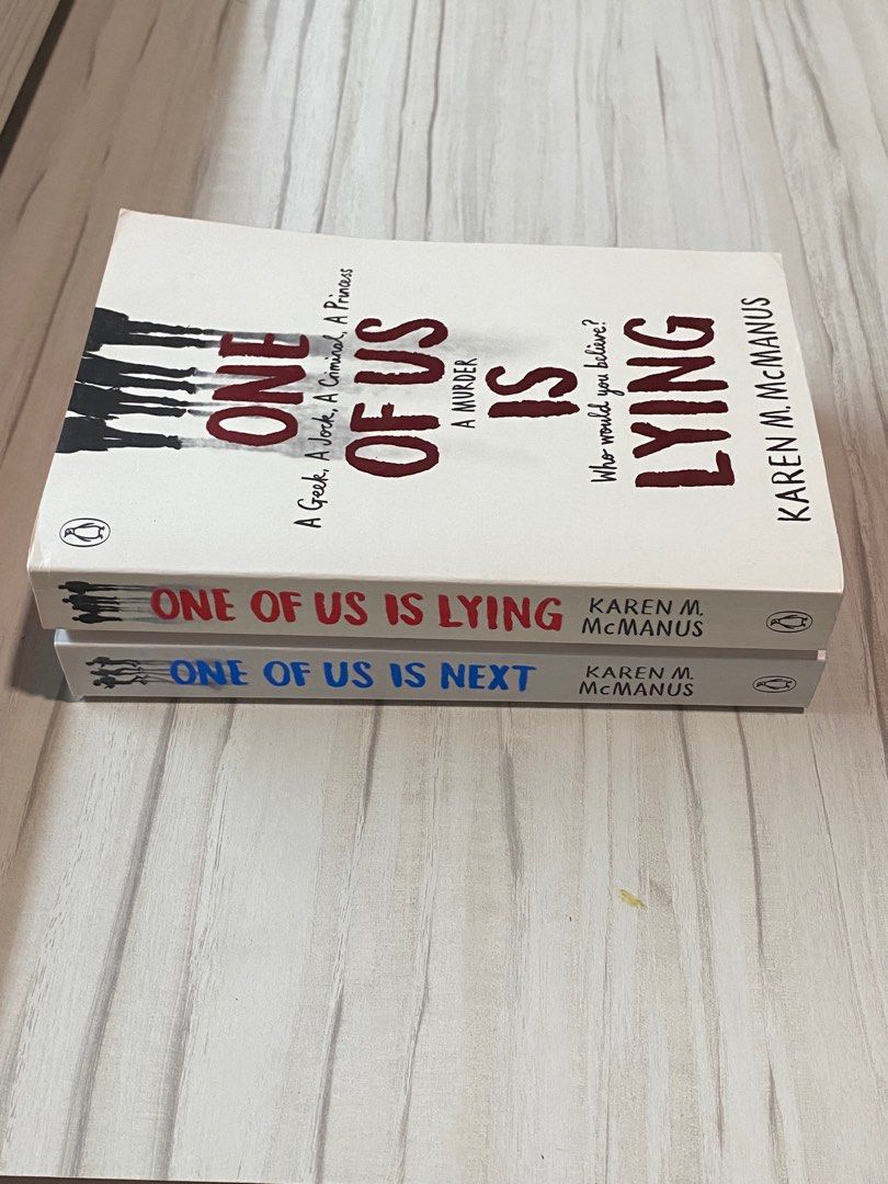 One of us is lying + one of us is next by Karen McManus / Mystery YA ...