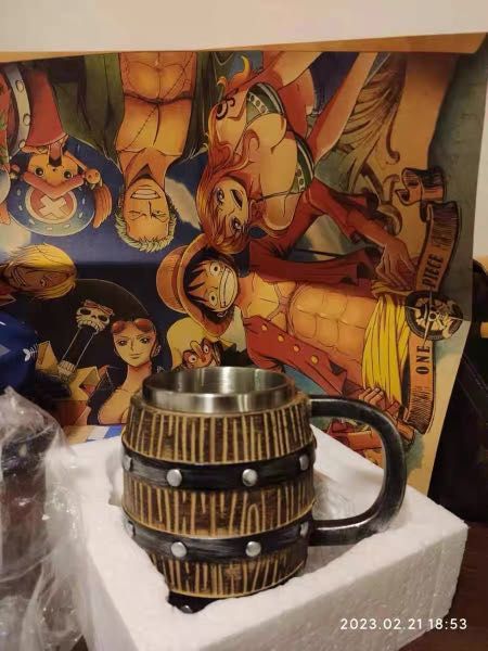 ONE PIECE - Beer Mug - rare , Furniture & Home Living, Kitchenware ...