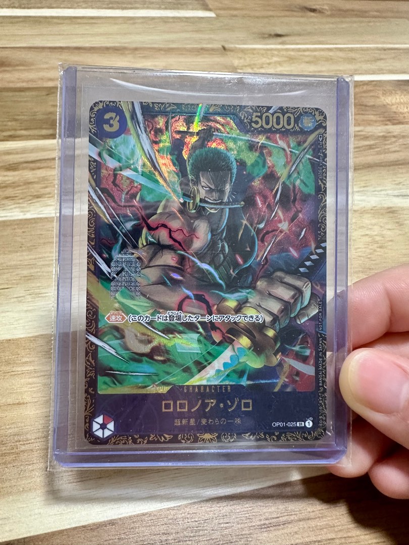 One Piece Card Game (Zoro Flagship), Hobbies & Toys, Toys & Games on ...