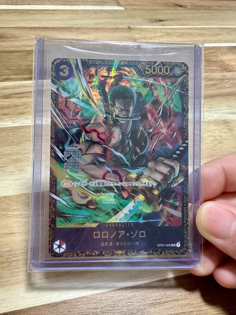 One Piece Card Game (Zoro Flagship), Hobbies & Toys, Toys & Games on ...