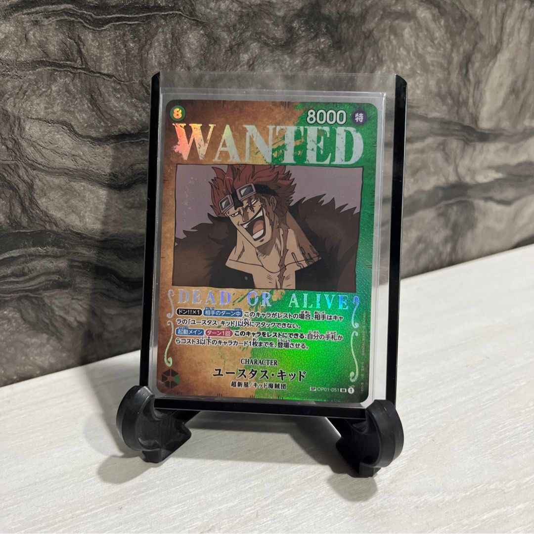 One Piece TCG Wanted SR AA Cards (Kid & Kaido), Hobbies & Toys, Toys ...