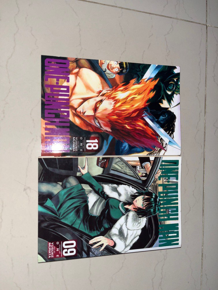 One Punch Man vol 9 & 18, Hobbies & Toys, Books & Magazines, Comics ...