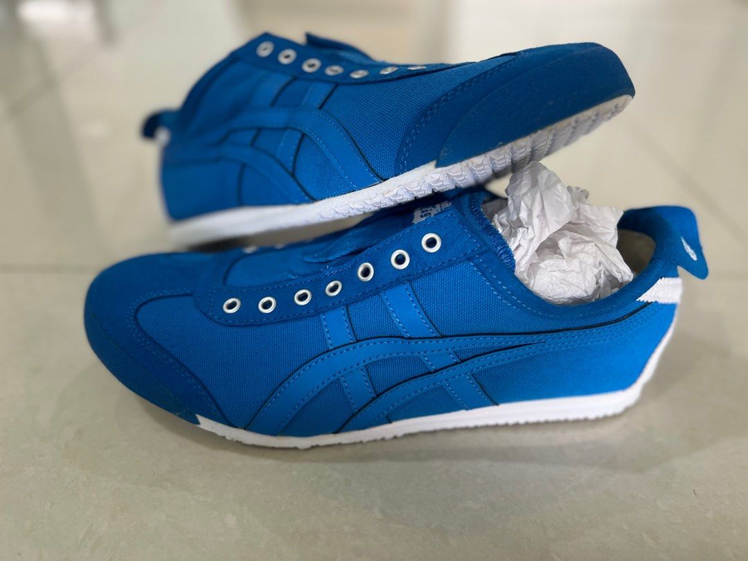 Onitsuka Tiger (blue ), Women's Fashion, Footwear, Sneakers on Carousell
