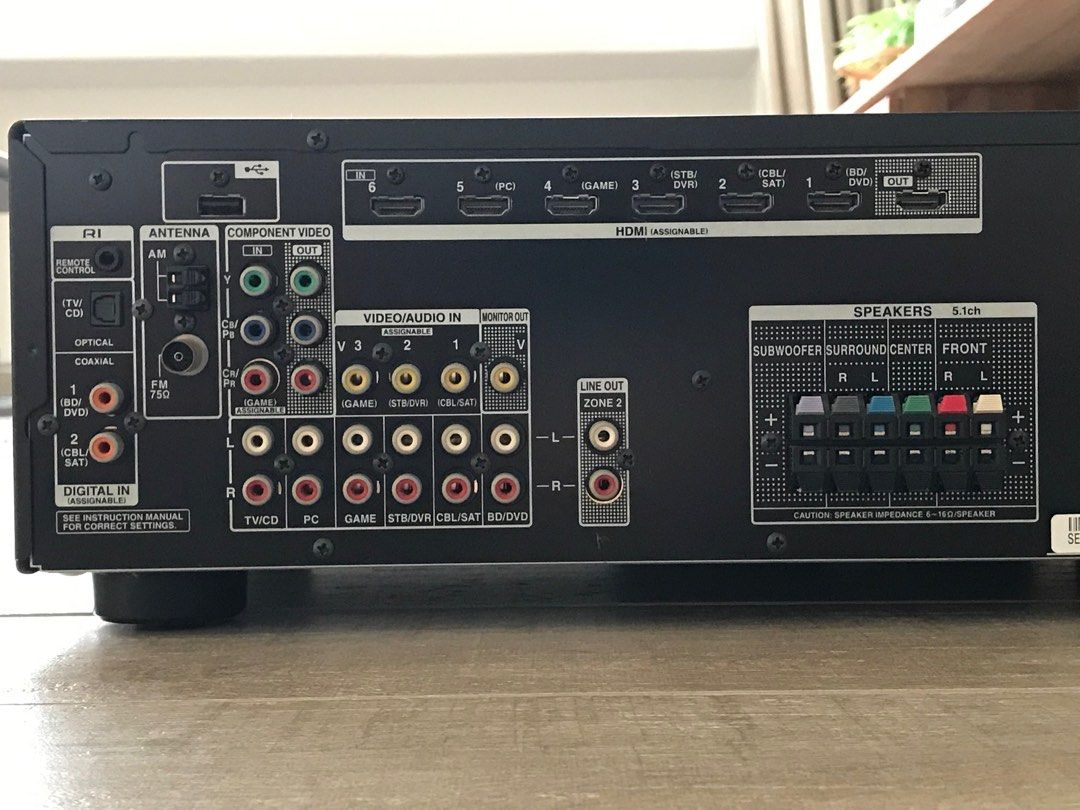 Onkyo HT-R393 AV Receiver (Cannot turn on), Audio, Soundbars, Speakers & Amplifiers on Carousell