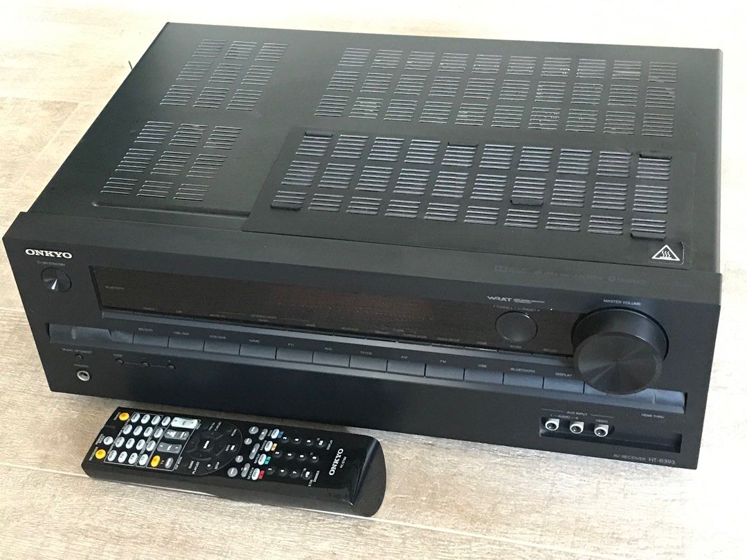 Onkyo HT-R393 AV Receiver (Cannot turn on), Audio, Soundbars, Speakers & Amplifiers on Carousell