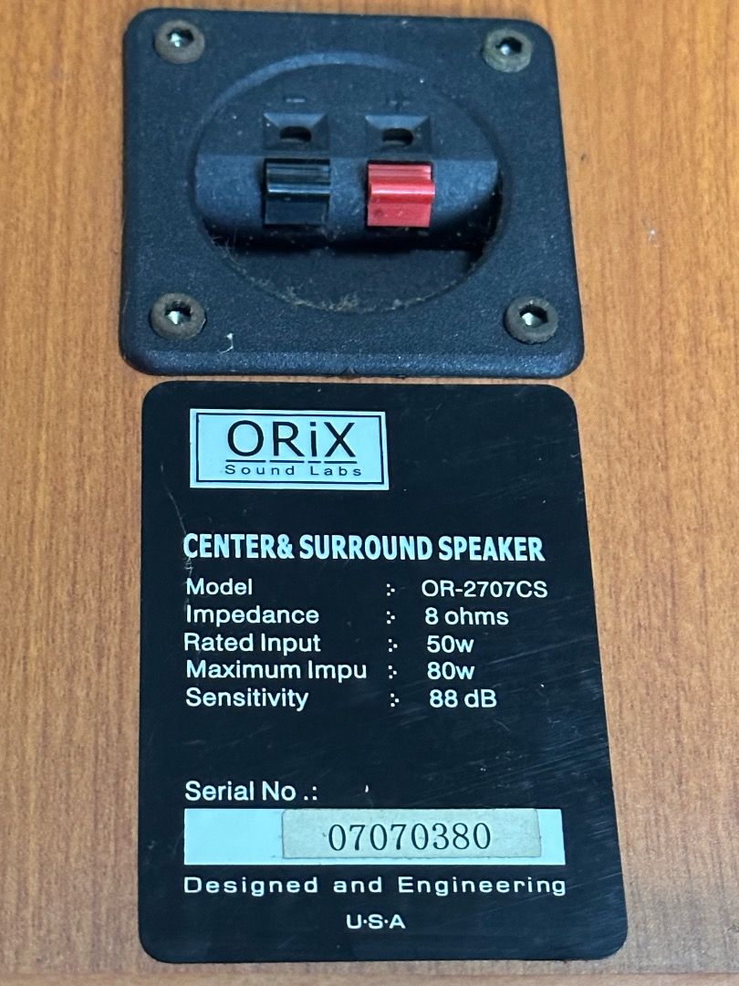 Orix Speakers Designed & Engineering USA, Audio, Soundbars, Speakers ...