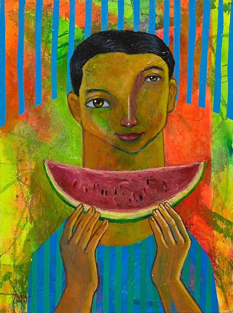 Pakwan Eater - Ted Camahalan, Hobbies & Toys, Stationary & Craft, Art ...