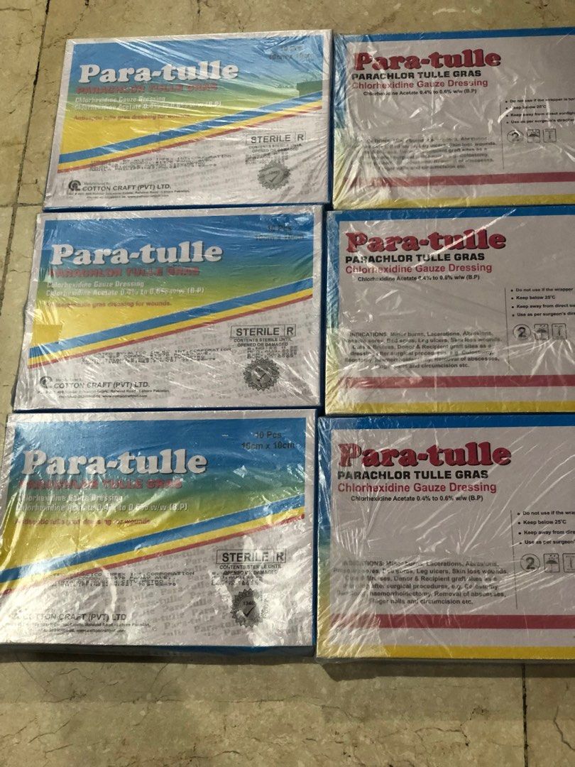 Paratulle, Health & Nutrition, Medical Supplies & Tools on Carousell