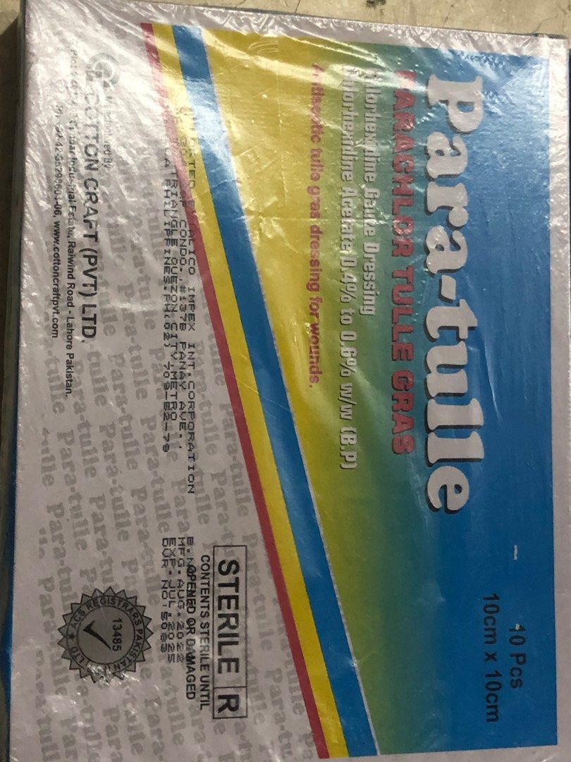 Paratulle, Health & Nutrition, Medical Supplies & Tools on Carousell