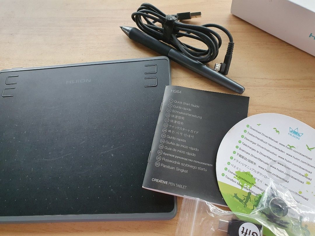 Pen Tablet Huion HS64 Digital Graphics Tablets OSU, Mobile Phones & Gadgets, Other Gadgets on ...