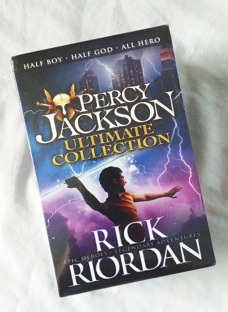 Percy Jackson The Ultimate Collection (5Bookset) by Rick Riordan ...