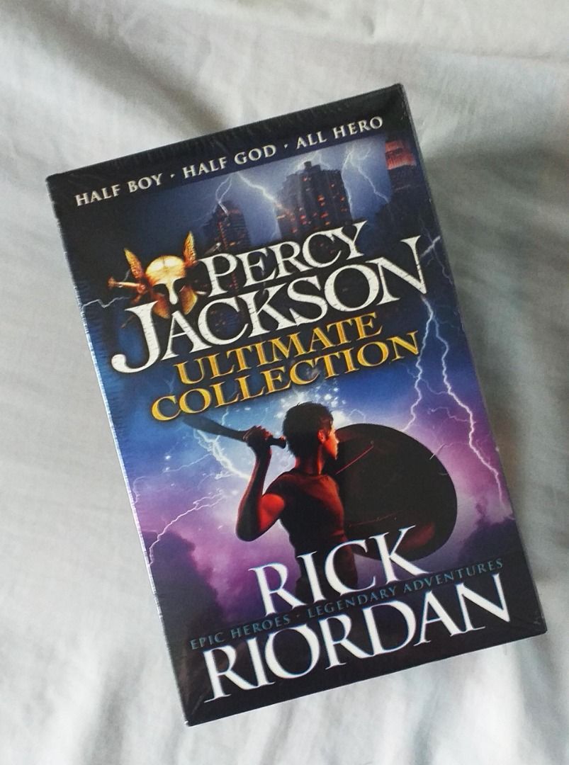 Percy Jackson The Ultimate Collection (5Bookset) by Rick Riordan ...