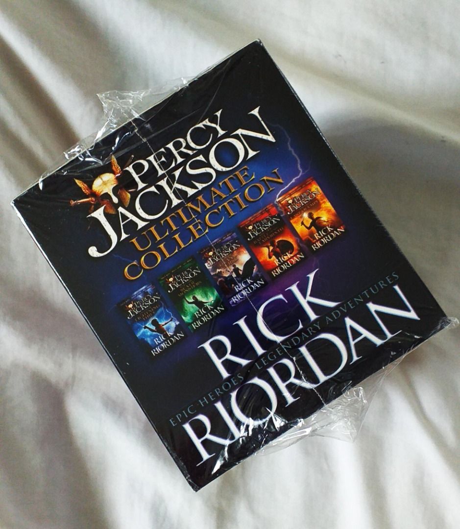 Percy Jackson The Ultimate Collection (5Bookset) by Rick Riordan ...