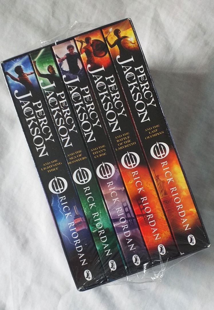 Percy Jackson The Ultimate Collection (5Bookset) by Rick Riordan ...