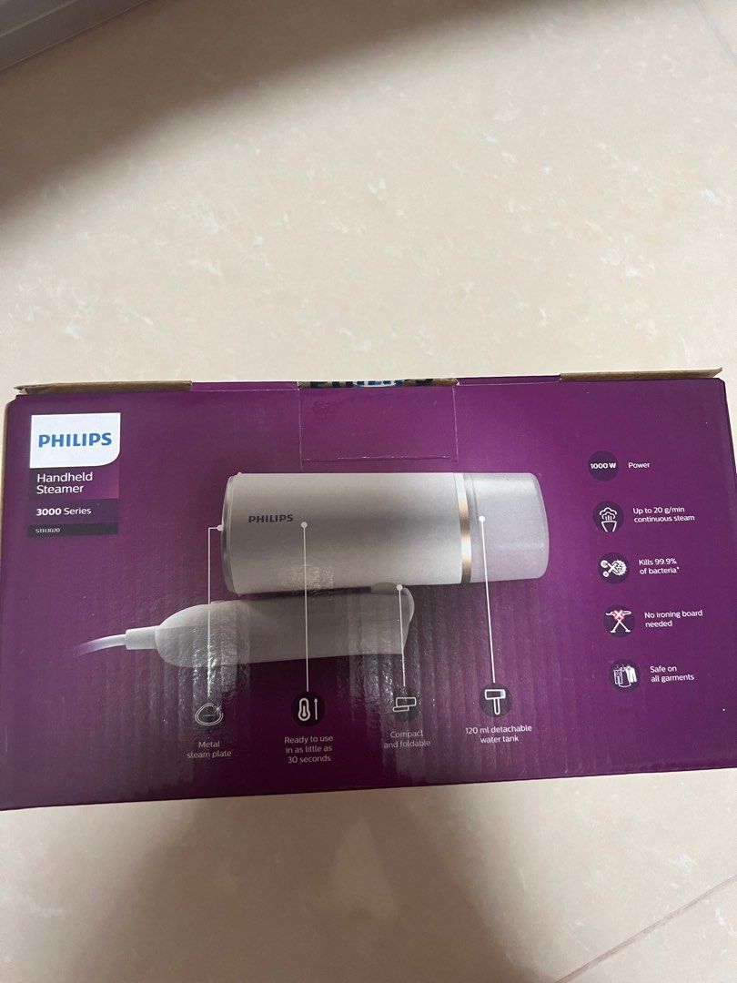 Philips Handheld Steamer 3000 series iron portable new, TV & Home ...