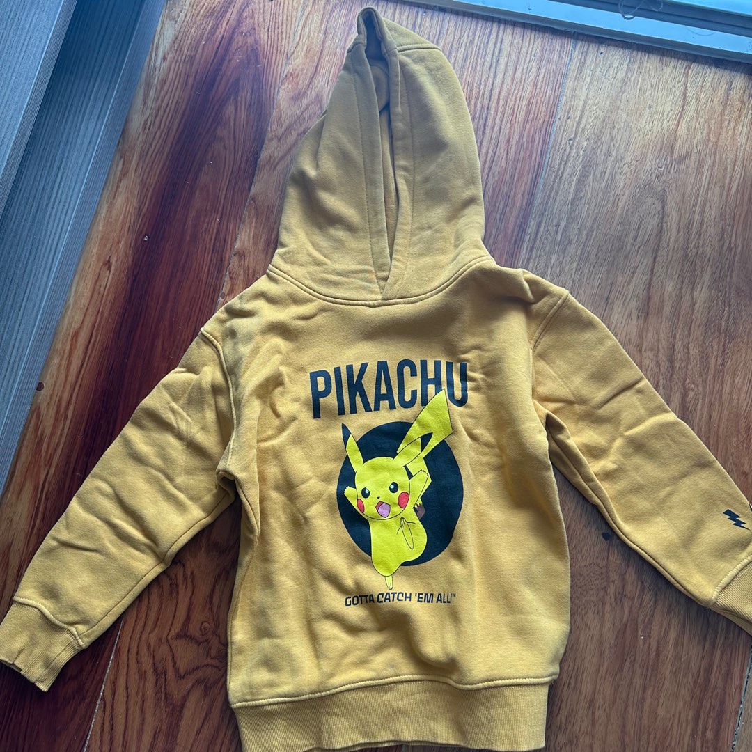 Pikachu hoodie on Carousell