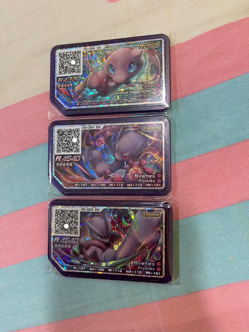 Pokemon Gaole Mew Family, Hobbies & Toys, Toys & Games on Carousell