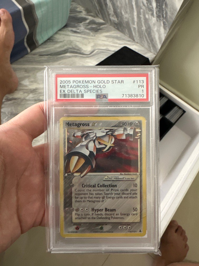 Pokemon metagross gold star PSA 1, Hobbies & Toys, Toys & Games on ...
